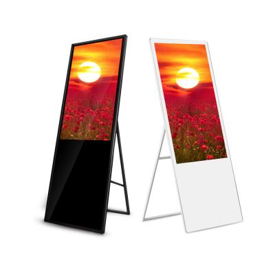 China LCD Kiosk Wifi Digital Signage Touch Screen 55 Inch Android Media Player Totem for sale