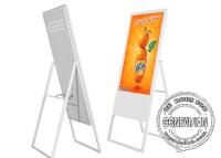 China MAD-550 Wifi Digital Signage 55 Inch Floor Stand Display Screen Support Phone Charging for sale