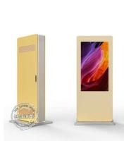China Waterproof Android WIFI Outdoor Digital Signage Displays 55'' HD 2000 Nit AD Player for sale