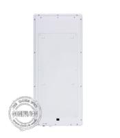 China 18.5'' 10.1'' Dual Screen Wall Mount Dual Screen  LCD Elevator Advertising Display White Color for sale