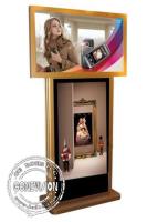 China 300cd/m2 Brightness Waterproof Digital Signage Media Advertising Display 800/1 Contrast Ratio for sale