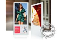 China Ultra Thin Touch Screen Digital Signage USB Update Elevator / Lift Advertising Display for sale