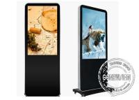 China Edge COB LED Display Shelf Kiosk Digital Signage For Supermarket Clubs Shoe Retail Store for sale