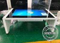 China Waterproof Capacitive Touch Screen Digital Signage 43'' Coffee / Tea Table With Windows System for sale