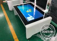 China Waterproof Capacitive Touch Screen Digital Signage 43'' Coffee / Tea Table With Windows System for sale