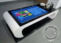 China Waterproof Capacitive Touch Screen Digital Signage 43'' Coffee / Tea Table With Windows System for sale