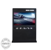 China Free Standing Kiosk Digital Signage Horizontal Screen 4K 65 Inch Full HD 1080*1920 for sale