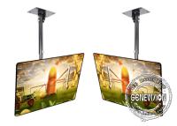 China 32 Inch Wifi Digital Signage Menu Board Android Ceiling / Roof Mount Remote Control for sale