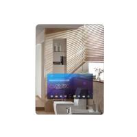 China 1920*1080 Resolution LCD Advertising Player Mirror Wall Mounted Magic Mirror Glass Screen for sale