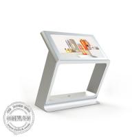 China Capacitive 10 Points Touch Screen Monitor Kiosk High Sensitivity Information Inquiry Table 55'' for sale