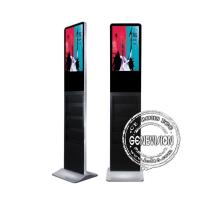 China USB Update Media Kiosk Digital Signage 21.5'' Magazine Holder Advertising With Book Shelves for sale
