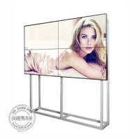 China Full HD LCD Digital Signage Seamless Video Wall 55 Inch Ultra Thin Bezel With  Bracket for sale