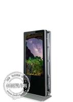 China Free Standing Interactive Signage Display Double Sided Touch Screen Computer Monitor 55 65 Inch for sale