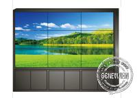 China 6 Monitors Touch Screen Kiosk Monitor Floorstanding TV Screens 49 Inch High Brightness for sale