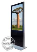 China Free Stand Touch Screen Kiosk Full HD 1080P 49 Inch Android Network 3G 4G Video Player for sale