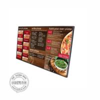 China Narrow Bezel Wall Mount LCD Screen 500 Nits 43 Inch Horizontal Advertising Panel Video Wall for sale