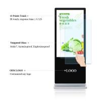 China Indoor 43'' Touch Screen Self Service Terminal Kiosk With Digital Signage Software for sale