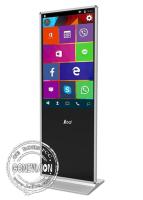 China Full HD 1080P Touch Screen Terminals LCD Android Network 3G 4G WIFI 49'' Floor Stand for sale