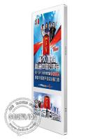 China Digital Totem Elevator Wall Mount LCD Display Advertising Monitor 15.6'' Ultra Thin for sale