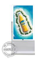 China Android 9.1 Double Sided OLED Kiosk Digital Signage 55