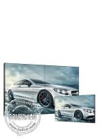 China Metal Back Shell Digital Signage Video Wall 55 Inch Panel 2*2 Screen Indoor 1920X1080P for sale