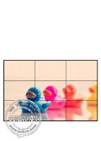 China Metal Back Shell Digital Signage Video Wall 55 Inch Panel 2*2 Screen Indoor 1920X1080P for sale