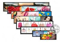 China Ultra wide Monitor Stretched Lcd Display Shelf Edge Digital Signage 42'' For Supermarket for sale