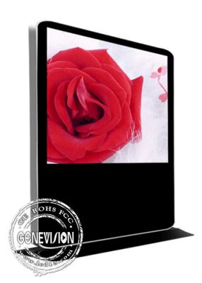 China Landscape Advertising Screen Kiosk Digital Signage Android Wifi Freestanding 65 Inch for sale