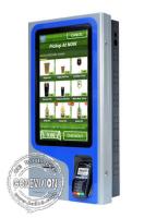 China POS Terminal Self Service Kiosk Thermal Printer Floorstanding PCAP Touch Screen 43'' for sale