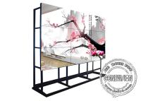 China Television Station Digital Signage Video Wall 1.7mm Flexible Seamless Exhibition Screen for sale