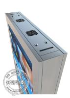 China Dust Free Outdoor Touch Screen Computer Kiosk 65'' Wayfinding LCD Digital Signage for sale