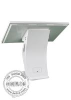 China Hotel Checking Information Interactive Touch Screen Kiosk Computer Floor Standing With Mini Pc for sale