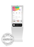 China Self Service Ordering Lcd Touch Screen Monitor Kiosk 32 Inch With Bill Payment for sale