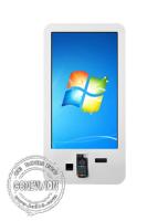 China Capacitive Touch Screen Self Service Kiosk 32 Inch Credit Card Bill Payment Machine with QR Code NFC Card Reader for sale
