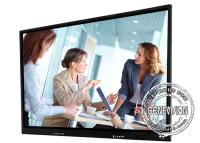 China 100 Inch Meeting Room Ultra HD 4K Anti Glare  450 Nits IR Interactive Touch Screen Whiteboard Display for sale