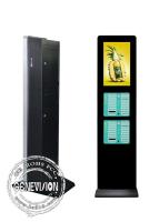 China Power Bank Rental Station Cell Phone Charging Lcd Kiosk 43 Inch Advertising Machine for sale