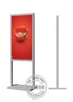 China Wifi Indoor Vertical Android Digital Signage Floor Standing Portable Lcd Advertising Totem 43 Inch for sale