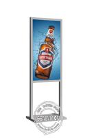 China Wifi Indoor Vertical Android Digital Signage Floor Standing Portable Lcd Advertising Totem 43 Inch for sale