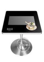 China Lcd Display Touch Screen Kiosk Android 5.1 OS Smart Interactive Table 21.5 Inch For Coffee Shop for sale