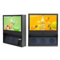 China Wall Mounting LCD Advertising Mobile Phone Charging Kiosk Wireless Charging 18.5 Inch for sale