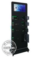 China Full HD Lcd Digital Signage Mobile Phone Tablet Charging Station Machine 21.5 Inch for sale
