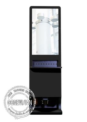 China Cell Phone Charging Station Wifi Digital Signage 10 Charging Holes With Shoe Polisher for sale