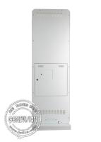 China White Android System Wifi Digital Signage Advertising Digital Totem 1920 * 1080 Resolution for sale