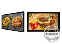 China Full Black Wall Commercial Digital Signage Android 7.1 Mounted 49 Inch 400cd/M2 Brightness for sale