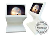 China 4K Airport Plaza Jewelers Kiosk 10 Point Infrared Touch 65 Inch Customized Logo for sale