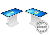 China Spill Proof Capacitive Self Help Kiosk Wifi Innovative Interactive Touch Table for sale