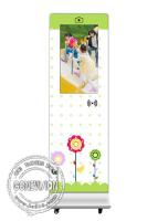China Kids Education Institution Touch Screen Kiosk 32 Inch Portable NFC Camera Logo Printing for sale