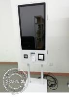 China 32 Inch Self Service Payment Terminal Food Kiosk 1920 * 1080 Resolution With 5MP Camera for sale