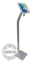 China Anti Theft Lock Advertising Digital Signage Rotatable Aluminum Alloy Floor Stand Type for sale