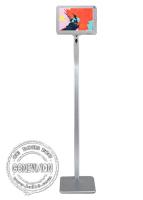 China Anti Theft Lock Advertising Digital Signage Rotatable Aluminum Alloy Floor Stand Type for sale